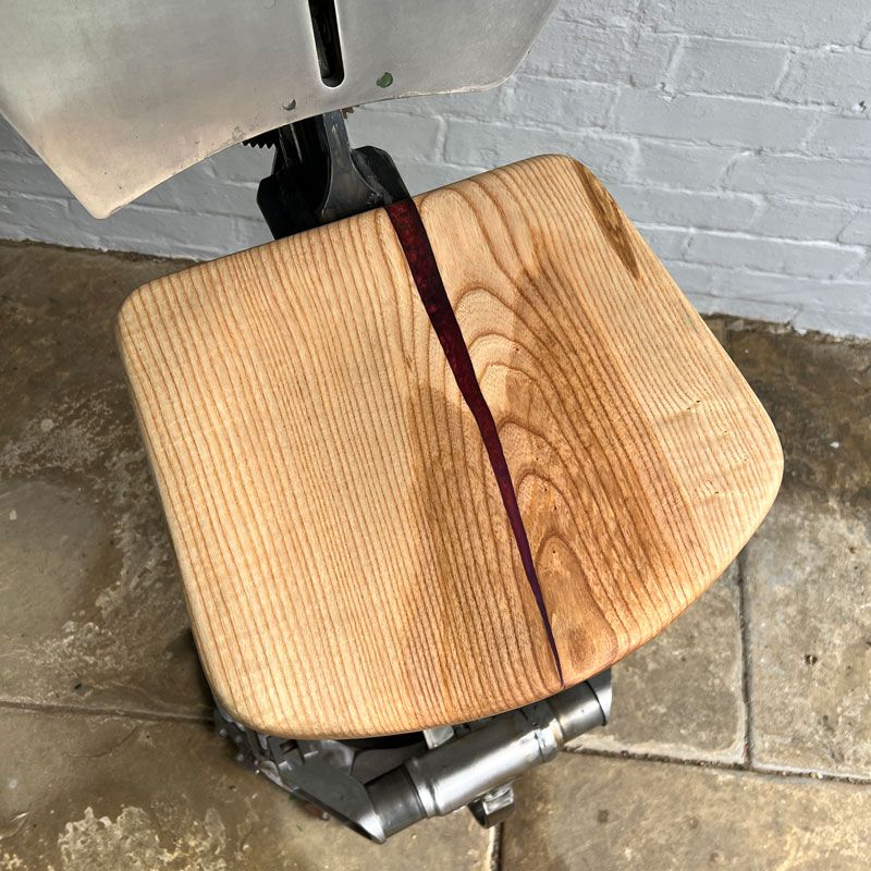 Marshbeck Aircraft Parts Upcycled Bar Stool 1 | Marshbeck